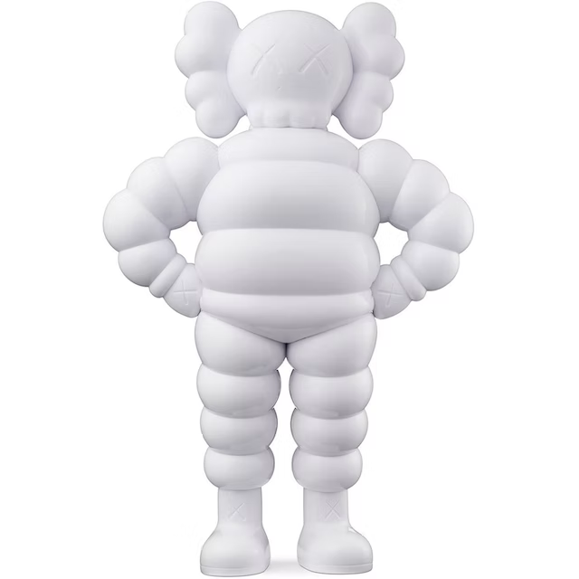 Figure KAWS Chum Vinyl Figure (White - 2022) | Dapper Beast